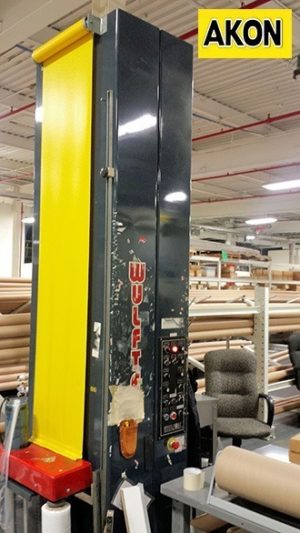 Industrial roll up guarding