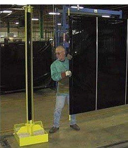 Retractable Welding Screen - Akon - Skirting and Bellows