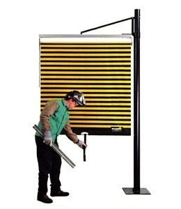 Retractable Welding Curtain - Akon - Skirting and Bellows