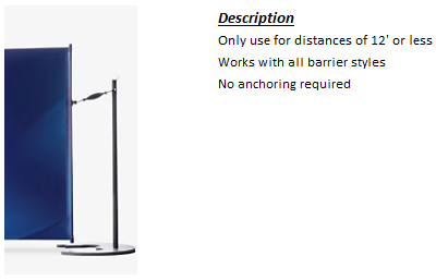 Retractable Barrier Fence | SB-4000