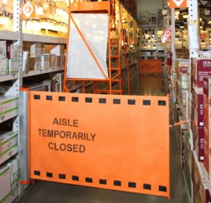 Retractable Aisle Barriers