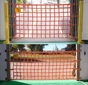 Mounted Safety Nets | Custom Loading Dock Safety Barriers By AKON