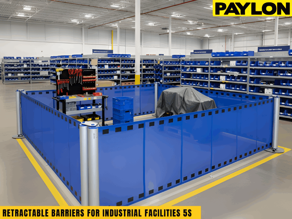 Industrial Facilities 5s: Visual Management with Warehouse Retractable ...